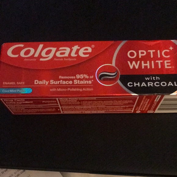 colgate | Bath | Optic White Toothpaste With Charcoal Red | Poshmark